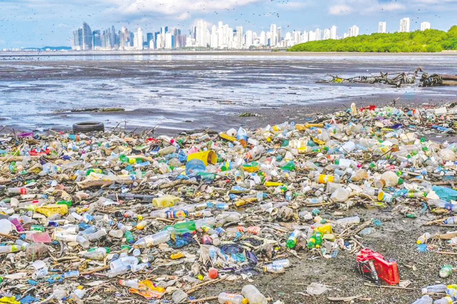 Beat plastic pollution promote green transition | The Financial Express