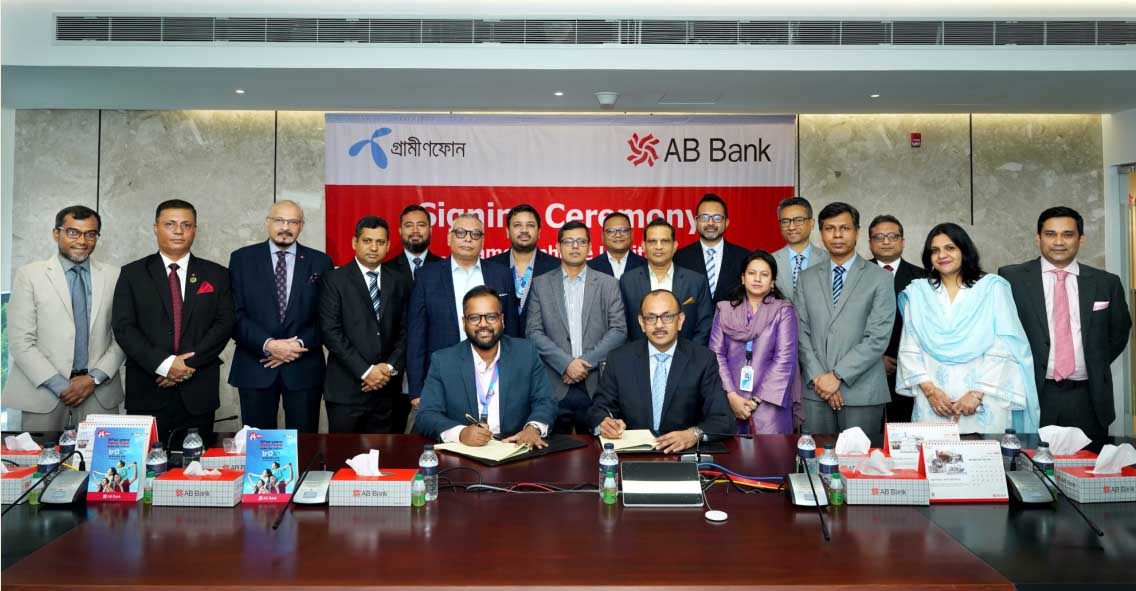 AB Bank, Grameenphone forge alliance to enhance financial inclusion ...