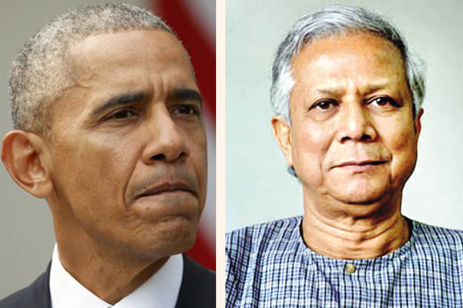 Obama writes letter of support for Yunus | The Financial Express
