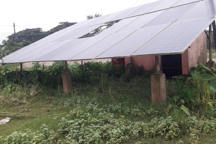 Solar scheme lying inoperative for three years in Sylhet village | The ...