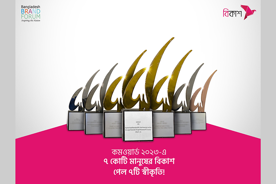 bKash campaigns win 7 accolades at 'Commward 2023' on advertising and ...