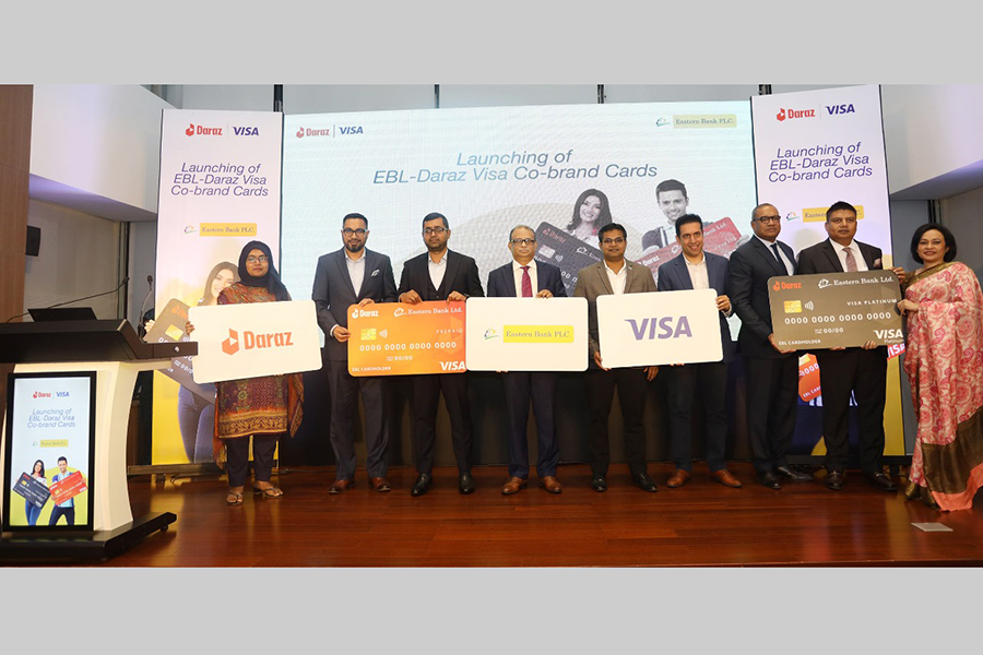 EBL and Daraz unveil Visa co-brand cards | The Financial Express
