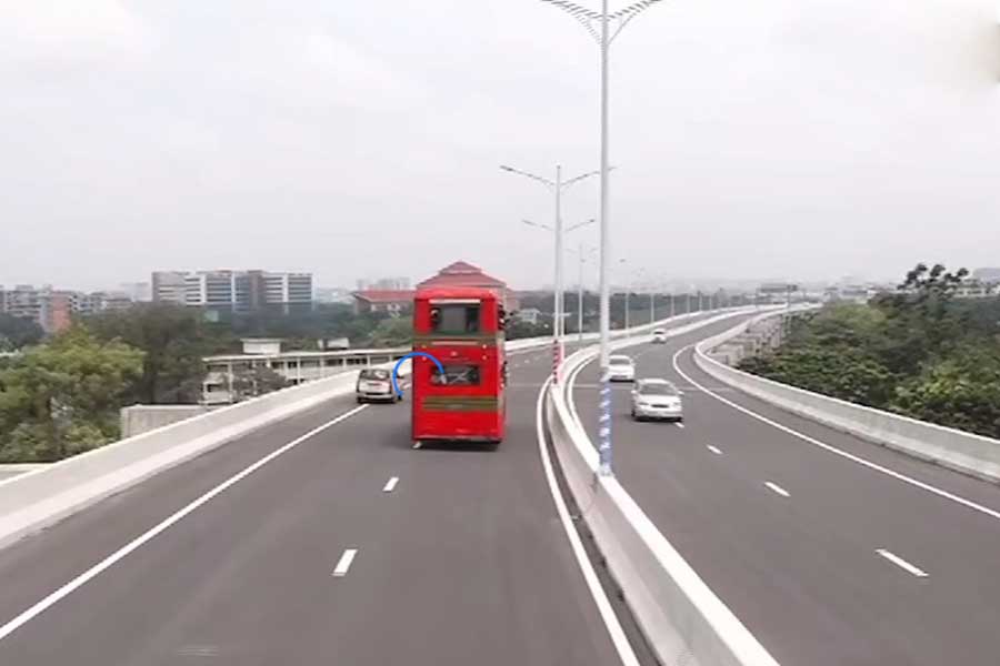 BRTC starts operating buses on Dhaka Elevated Expressway | The ...