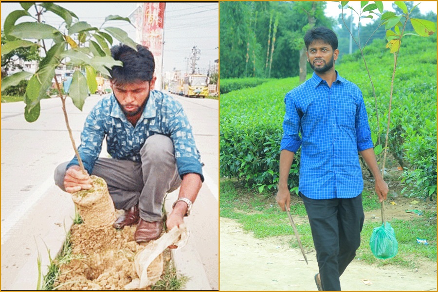 This man from Sylhet planted more than 30 thousand trees in ten years ...