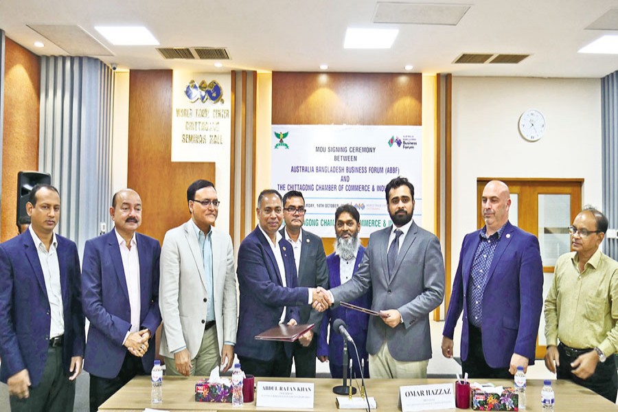 CCCI, ABBF sign MoU | The Financial Express