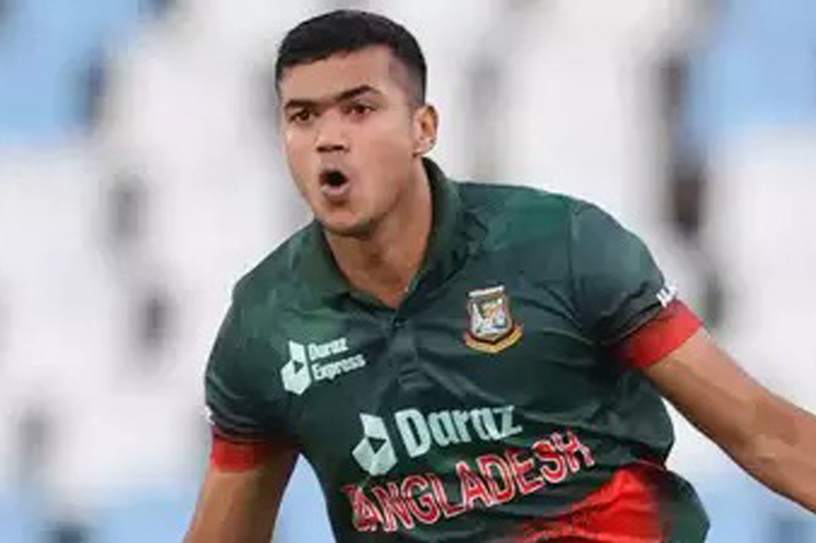 Taskin given four weeks' rest to recover from shoulder injury | The ...