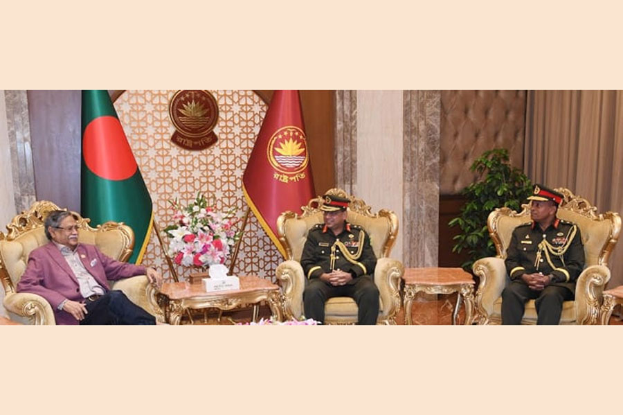 Army CGS, PSO call on President | The Financial Express