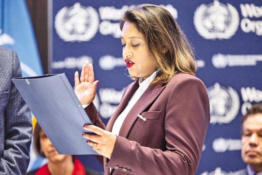 Saima Wazed takes oath as WHO regional director | The Financial Express