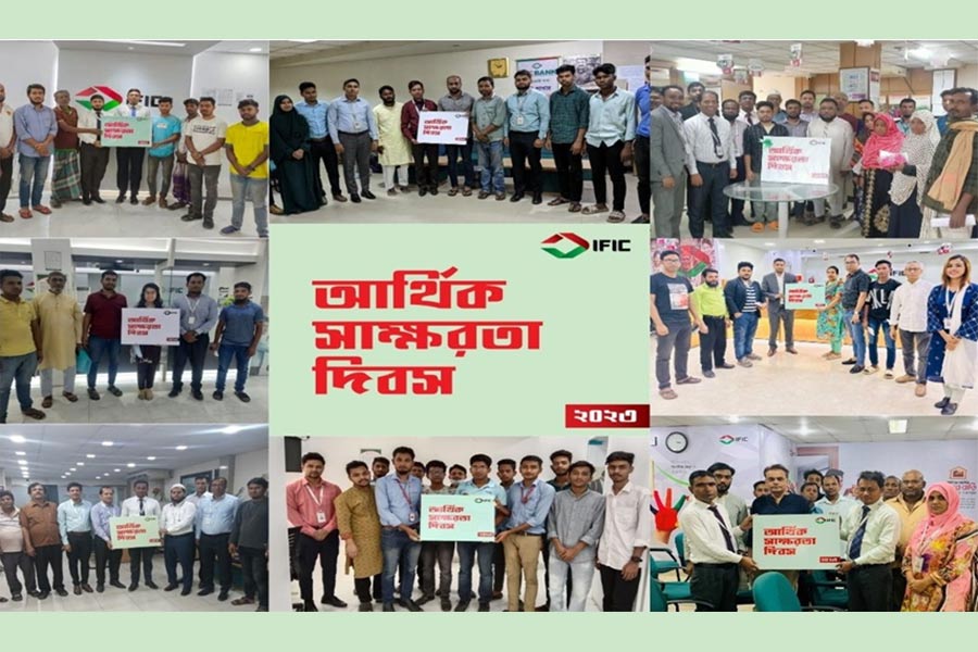 IFIC Bank observes Financial Literacy Day at its 1,243 branches | The ...