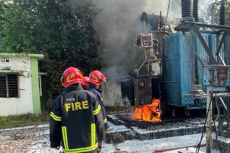 Fire damages some transformers at Kaptai hydroelectric power substation ...