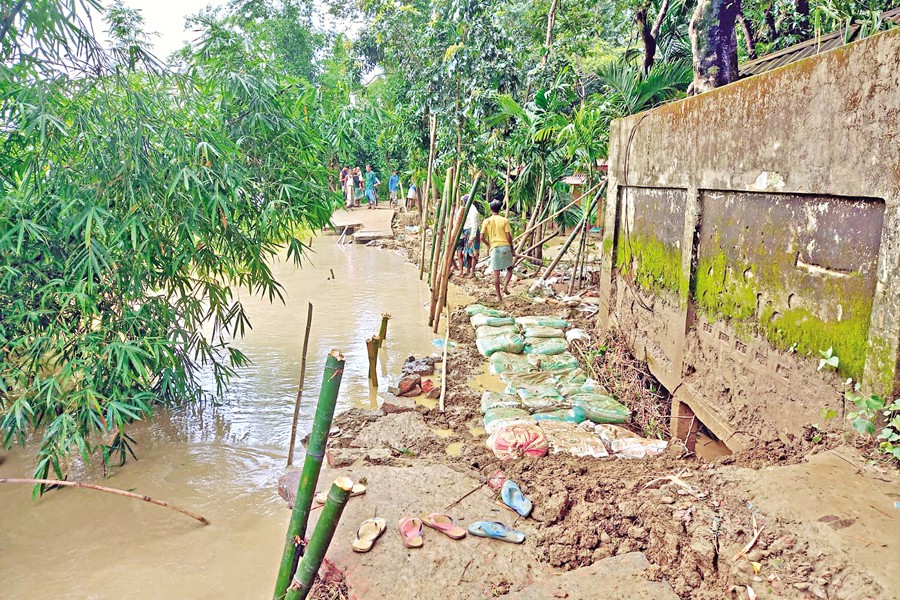 Two Sylhet rivers still flowing above danger level | The Financial Express