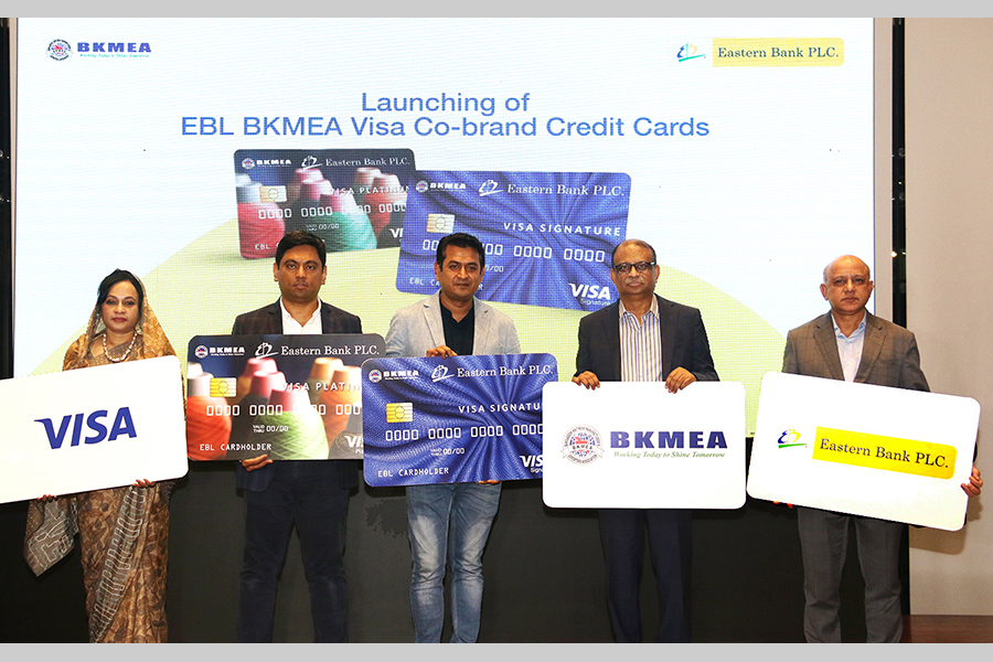 EBL launches co-brand credit cards for BKMEA | The Financial Express