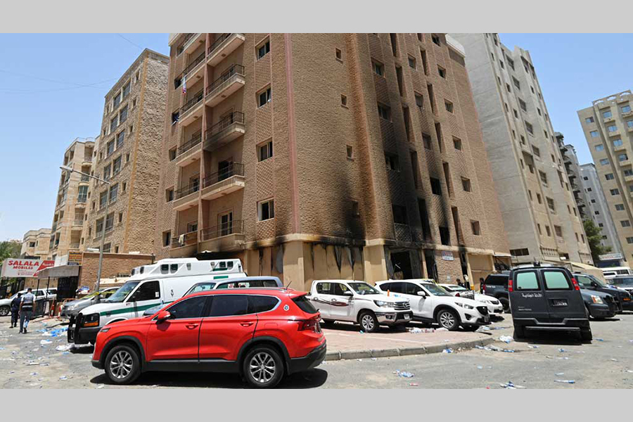 Fire in Kuwait building kills 49 foreign workers | The Financial Express