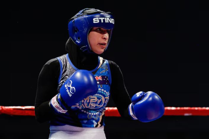 Australian boxer Rahimi hopes for change in France's hijab laws | The ...
