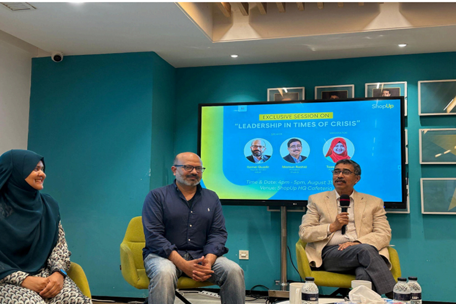 ShopUp hosts session on “Leadership in Times of Crisis” with Kamal ...