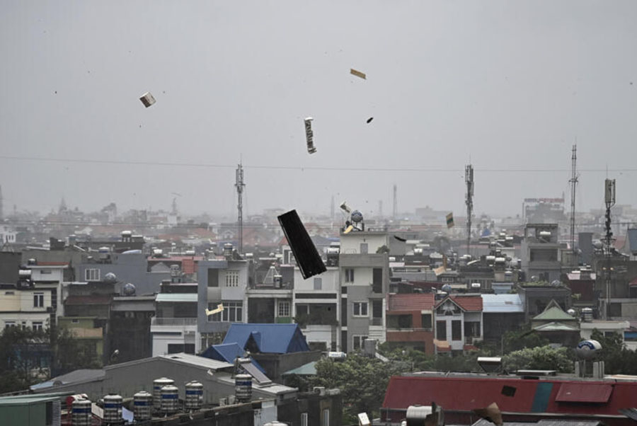 Typhoon Yagi kills nine after making landfall in Vietnam | The ...