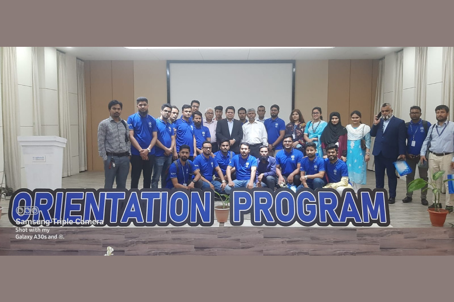 Student orientation programme of ICMAB | The Financial Express