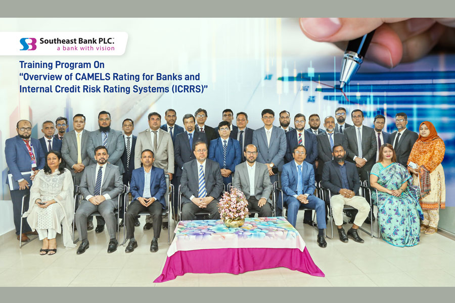 Southeast Bank holds training program on 'Overview of CAMELS rating for ...