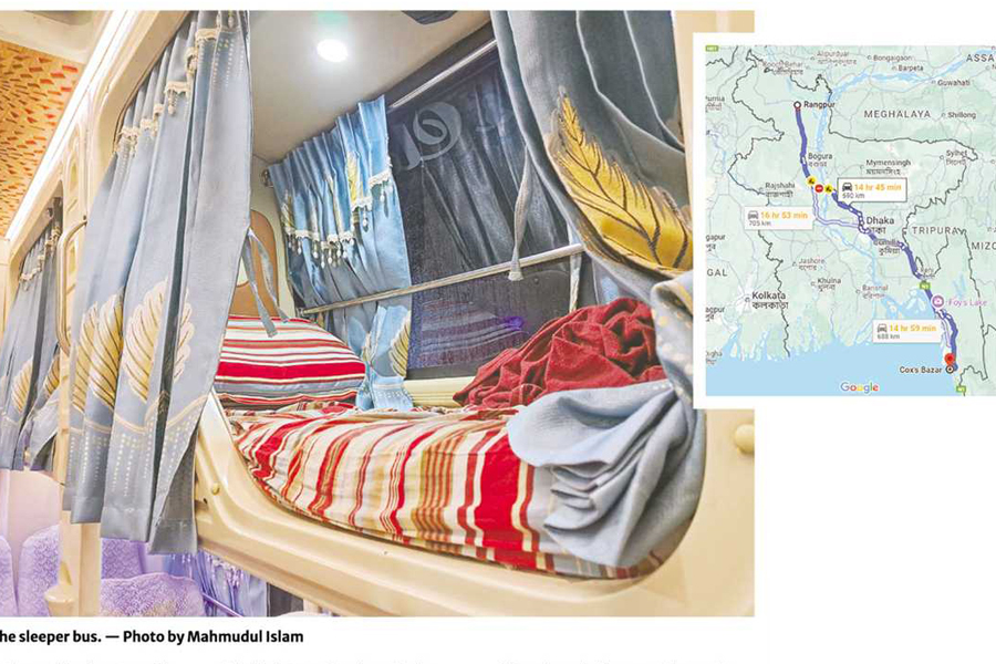 Traveling Bangladesh's longest sleeper bus route | The Financial Express