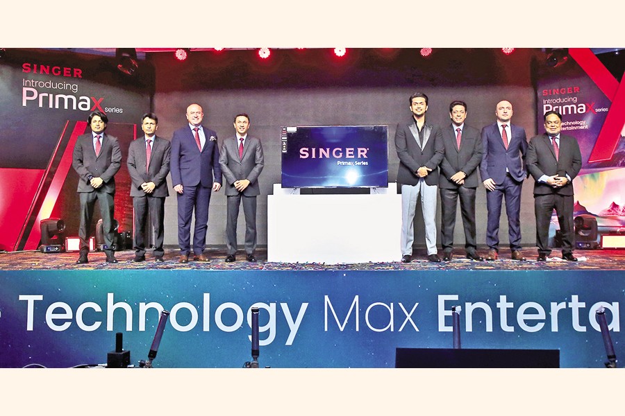 Singer Bangladesh launches flagship TV ‘4K LED: Primax Series’ | The ...
