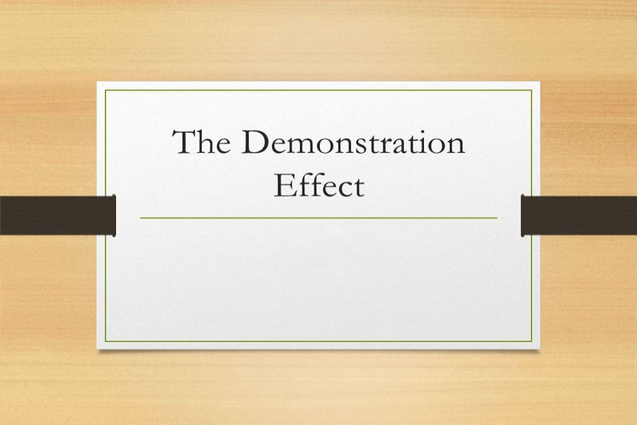 Impact of demonstration effect in society | The Financial Express