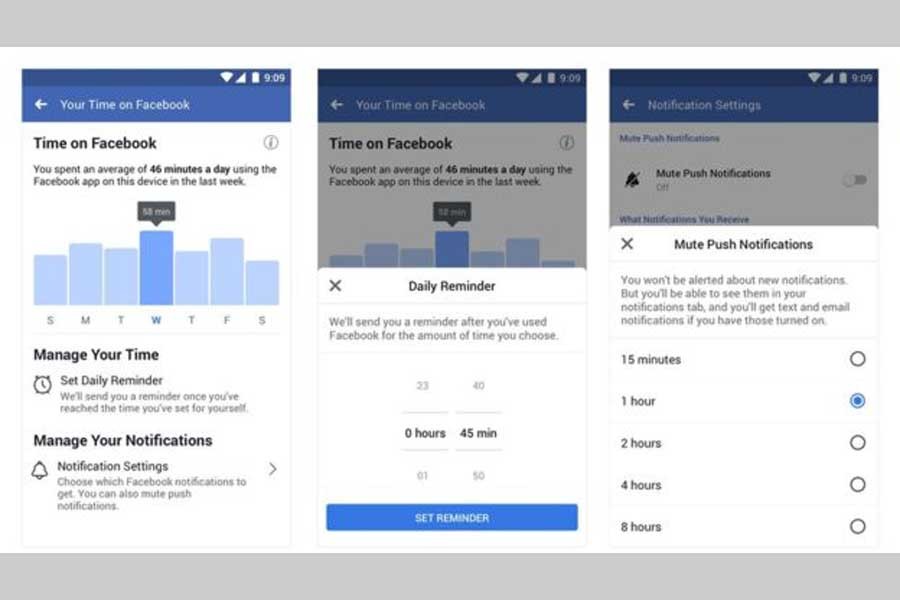 Facebook, Instagram introduce time limit tool | The Financial Express