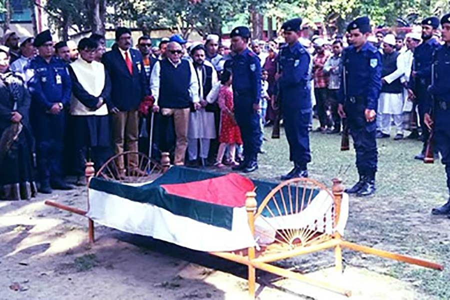 Bir Protik Taramon Bibi laid to rest with state honour | The Financial ...