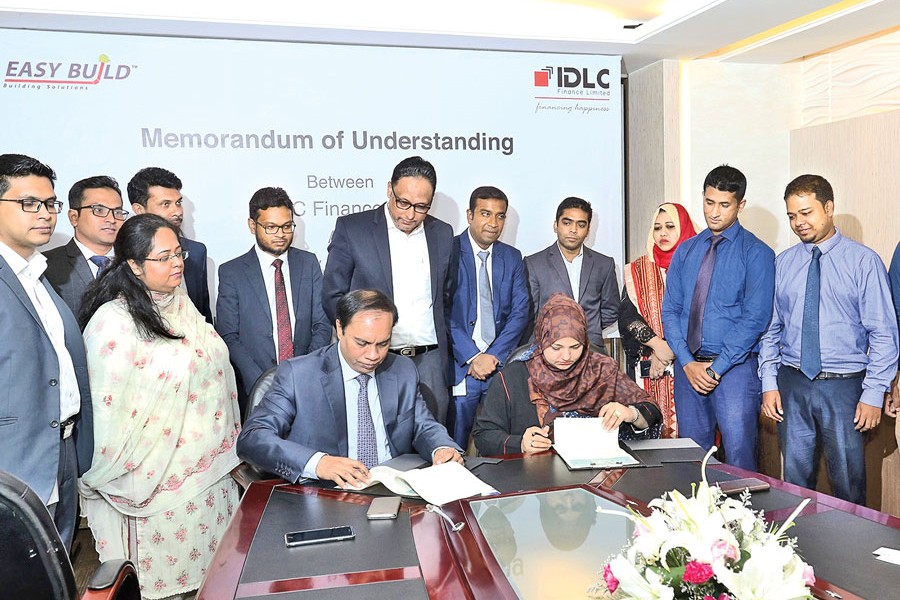 Easy Build customers to get loan from IDLC | The Financial Express