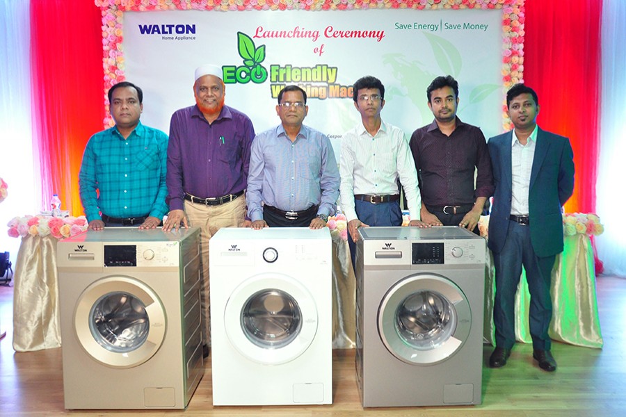 Walton unveils three new models of automatic washing machine | The ...
