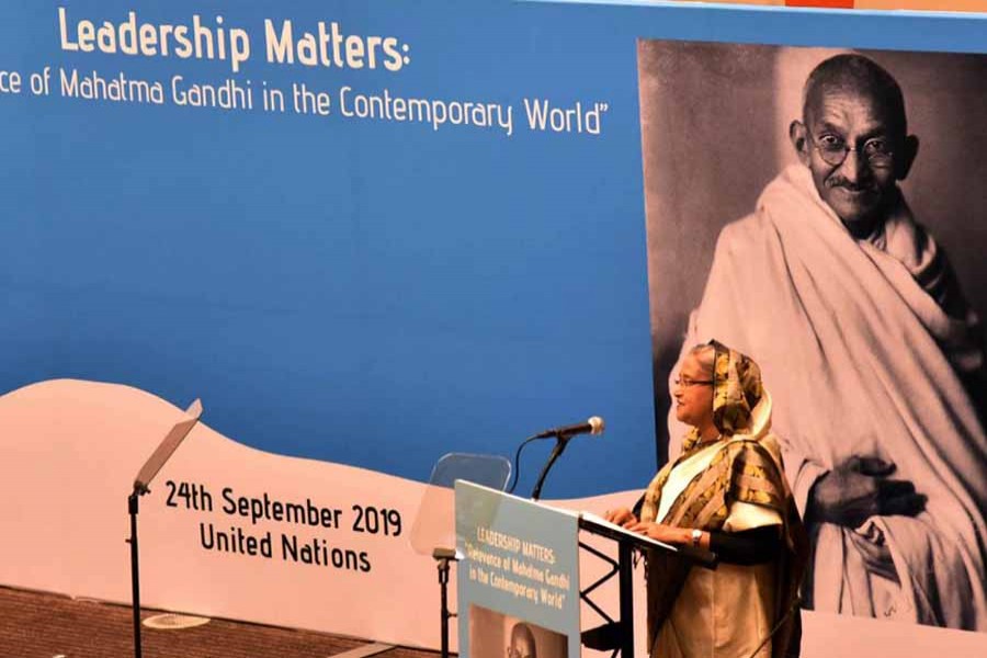 PM feels the necessity of Gandhian approach in today’s divisive world ...