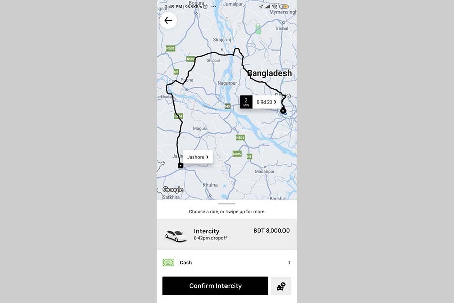 People can now visit anywhere in Bangladesh with Uber Intercity | The ...