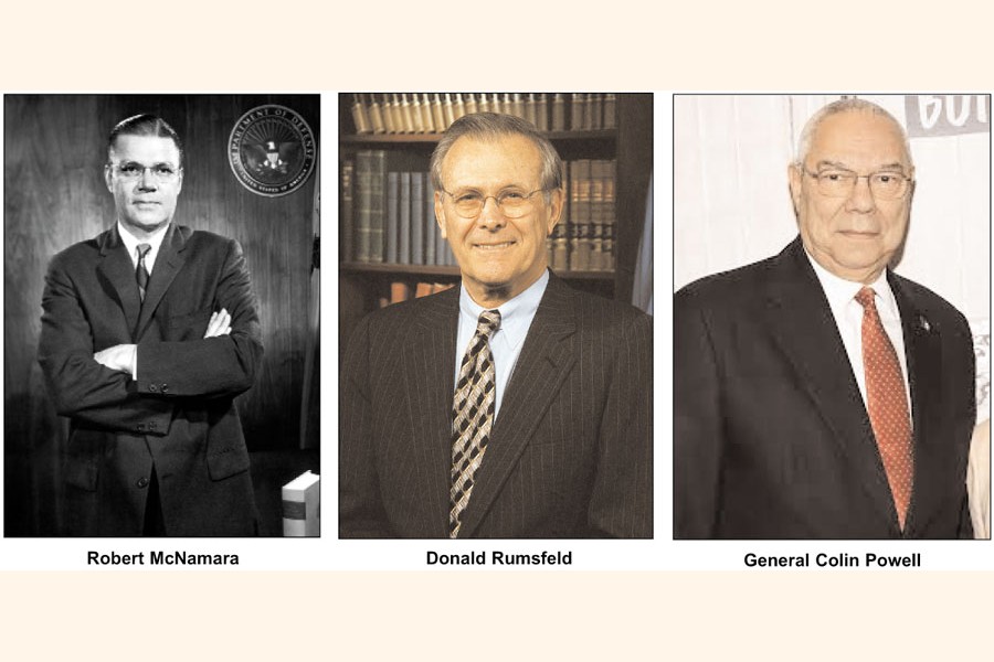 Powell, Rumsfeld, McNamara . . . and their legacy | The Financial Express
