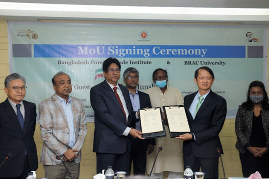 BRAC University signs MoU with BFTI | The Financial Express