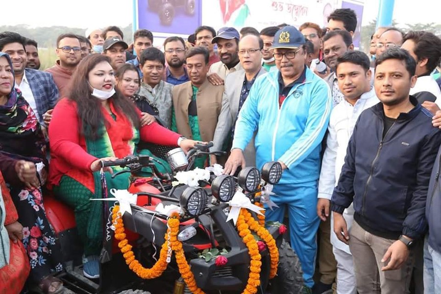 Beach bike launched for Padma riverbanks tourists | The Financial Express