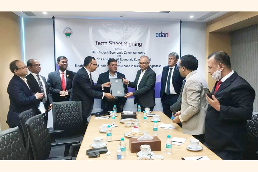 APSEZ, BEZA sign deal on infrastructure | The Financial Express