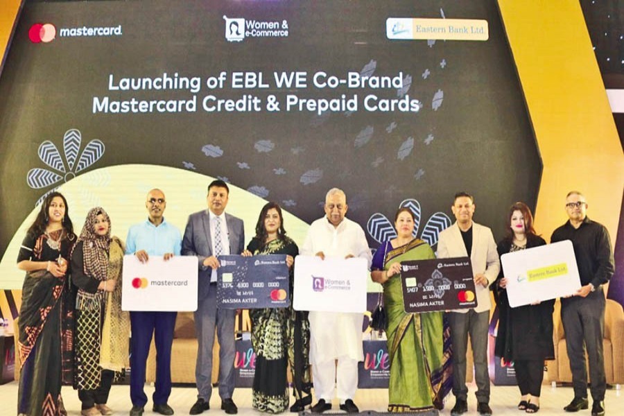 EBL launches credit, prepaid cards for WE | The Financial Express