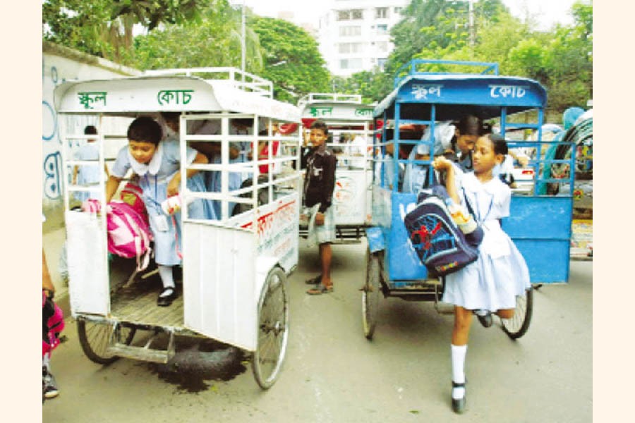 A contraption called school van | The Financial Express