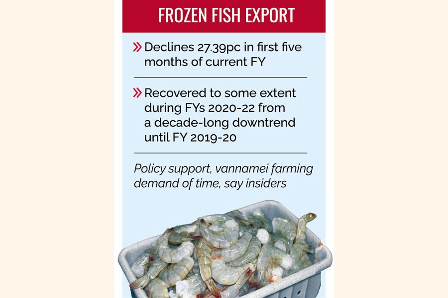 No comforting prospect for frozen fish export | The Financial Express