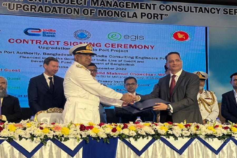 Port authority, Indian consultants sign service contract for Mongla ...